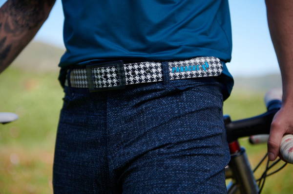 Panache C4 Houndstooth Belt - Panache Cyclewear Co.